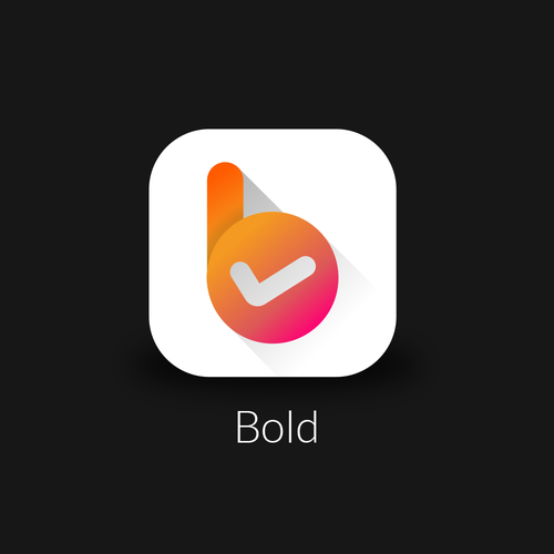 Need "bold" app icon for the Bold app | Icon or button contest