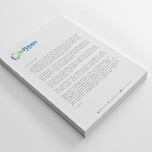 New business card and electronic letterhead for a Human Resources ...