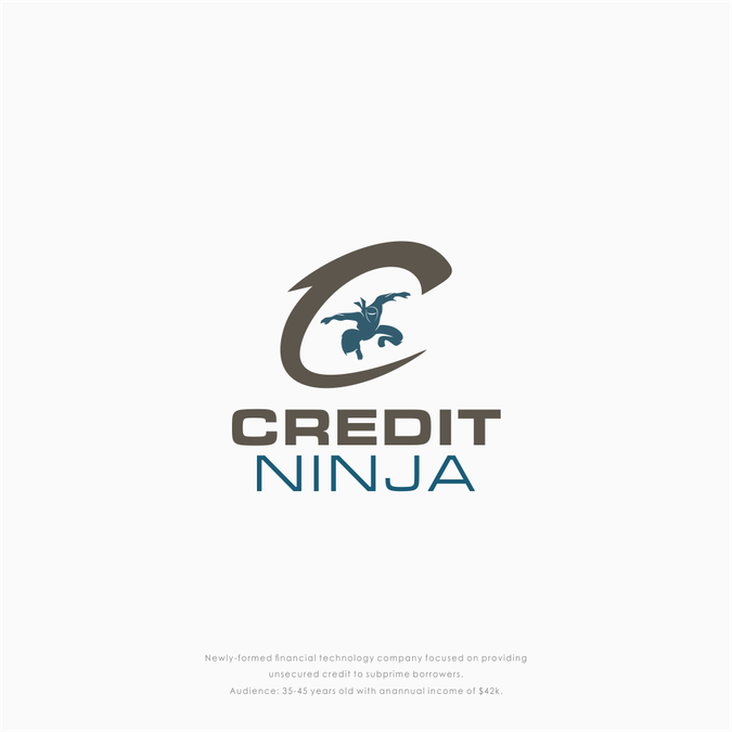 Logo for new fintech company - Credit Ninja | Logo design contest