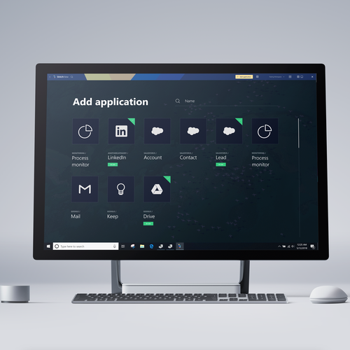 Modern Desktop Application needs a new look | Other web or app design ... Modern Desktop Application needs a new look | Other web or app design ...
