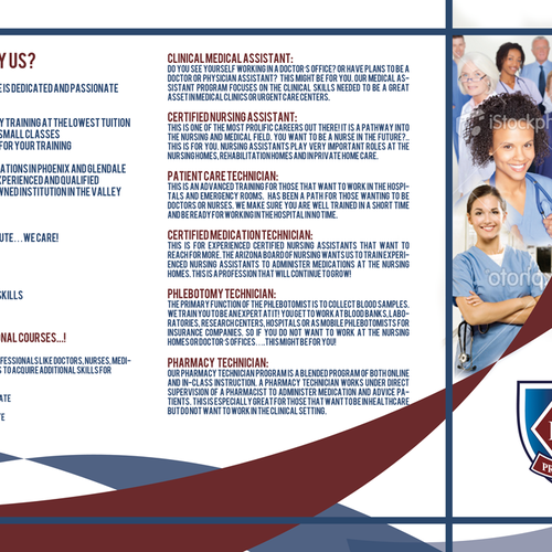 brochure design for Providence Training Institute | Brochure contest