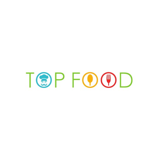 Please make logo for professional food franchise group - TOP FOOD ...