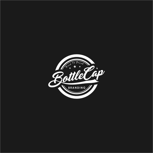 Create vintage logo for BottleCap Branding | Logo design contest