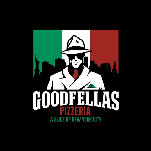 Gangster pizza... We're making you a offer you can't refuse | Logo ...