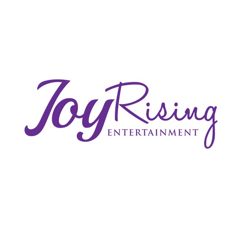 design an illustration that focus around the word JOY with RISING ...
