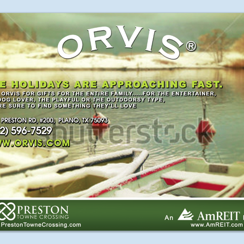 Designs | Create an ad for Orvis | Postcard, flyer or print contest