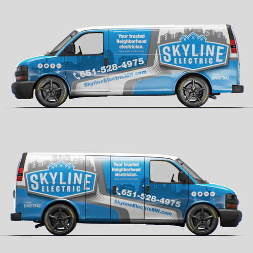 Designs | Looking for a bold memorable VAN WRAP | Car, truck or van ...