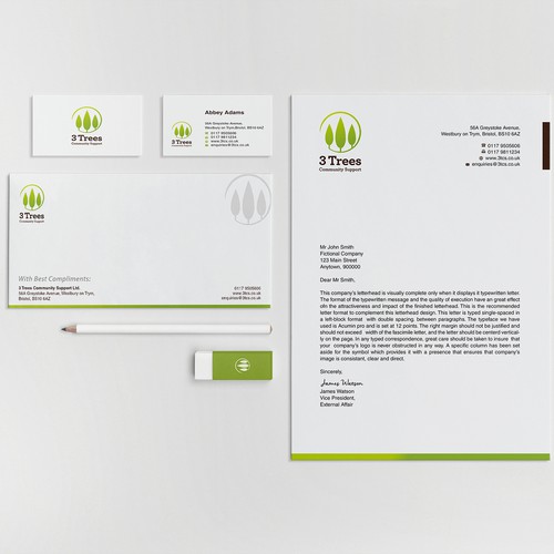 Create stunning stationary for people that care. | Stationery contest
