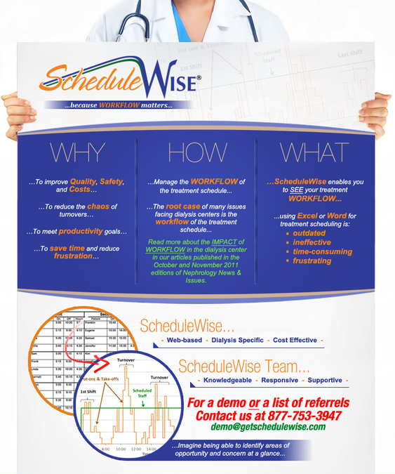 ScheduleWise (Healthcare Startup) needs an email template/flyer ...