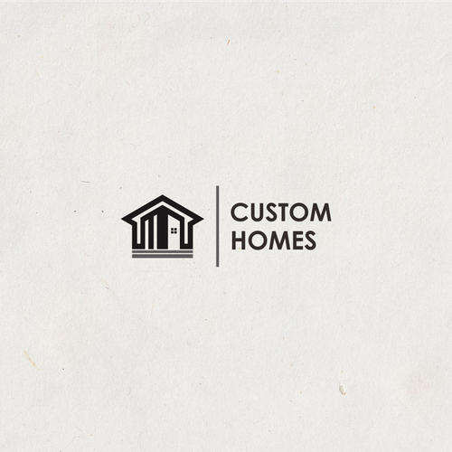 Modern design for luxury home builder. | Logo design contest