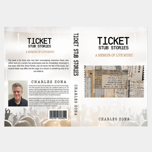 Designs | Ticket Stub Stories | Book cover contest