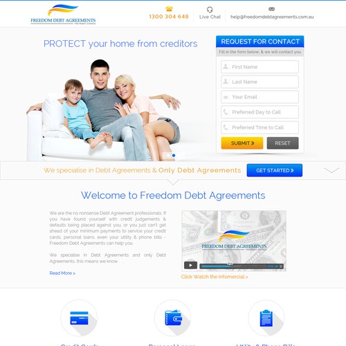 Designs | Make an awesome landing page that will generate enquiries ...