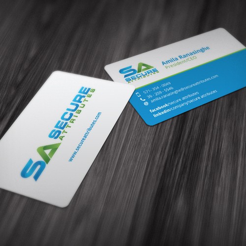 Modern Professional Cybersecurity Business Card | Business card contest