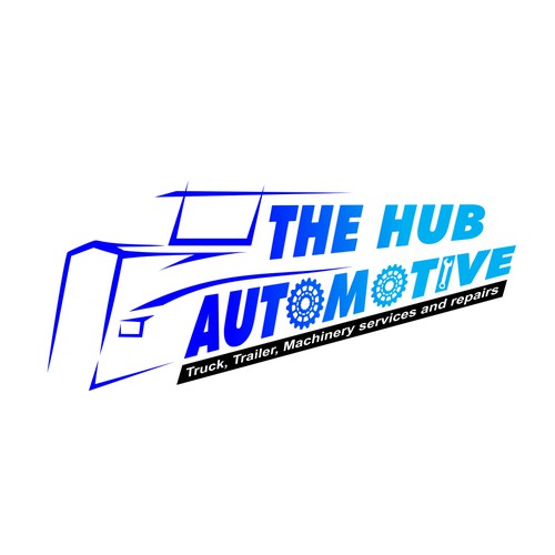 capture a hub or wheel in the logo to promote mechanical services ...