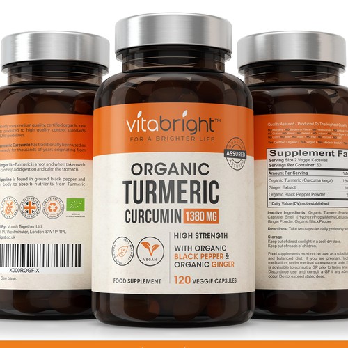 Designs | Minimalist Supplement Label | Other design contest