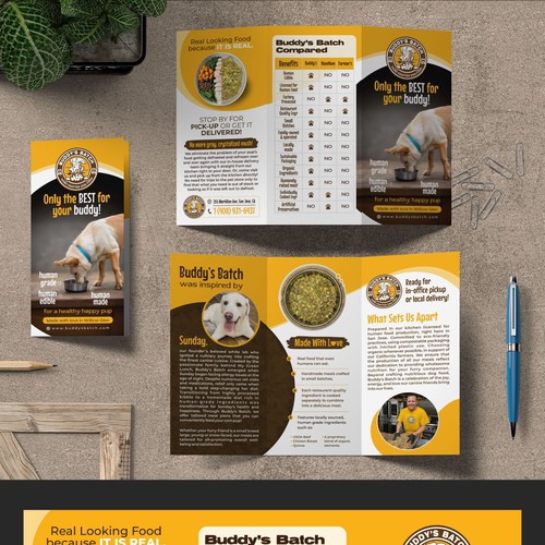 Designs | Buddy's Batch Brochure Contest | Brochure contest