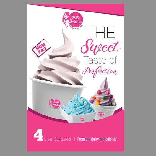 Create a Great Looking Frozen Yogurt Poster | Concours: Affiche
