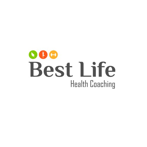 Fresh and Inspiring Branding for a Health Coach | Logo & brand identity ...