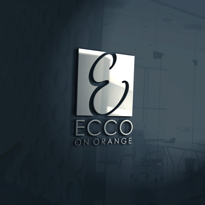 ECCO on Orange | Logo design contest