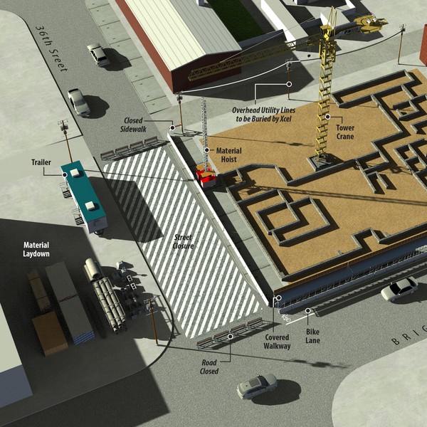 Design an attractive construction logistics plan | Infographic contest ...