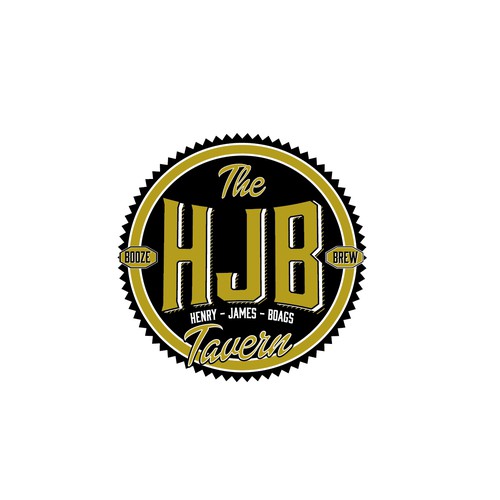 The HJB - Henry James Boags Tavern LOGO | Logo design contest