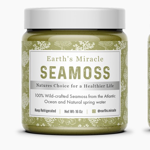 Designs | Design a Label for our Sea Moss Gel Product | Product label ...