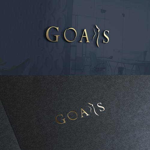 Create a beautiful, captivating and creative logo for Goals Aesthetics ...