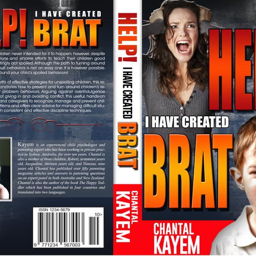 Designs | Create a capturing book cover for "Help! I've Created a Brat ...