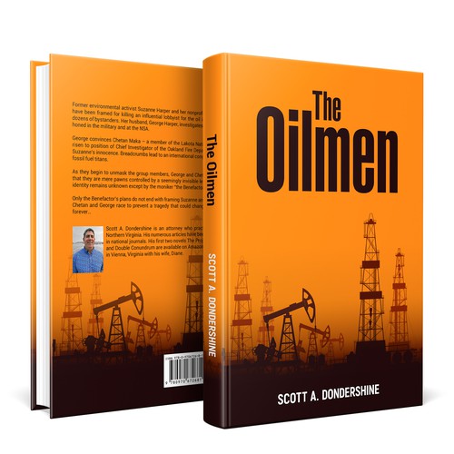 Designs | The Oilmen | Book cover contest