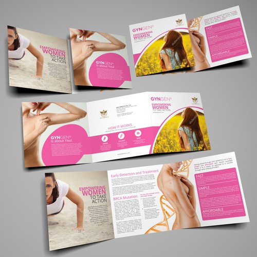 Create an attractive, feminine yet empowering brochure for women ...