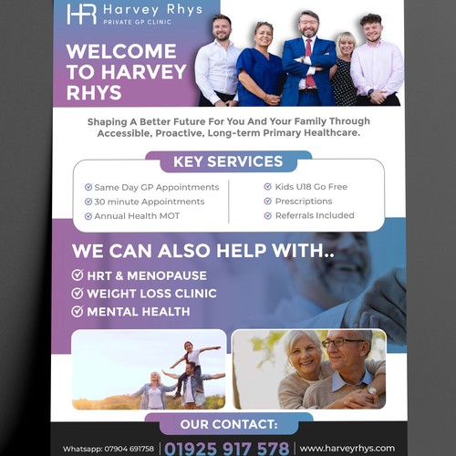 Designs | Private Doctors Flyer Design | Postcard, flyer or print contest