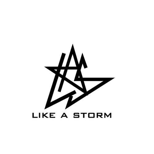 "Like A Storm" band logo | Logo design contest