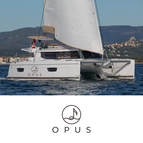 Designs | Create a catchy logo for our dream boat “OPUS” | Logo design ...