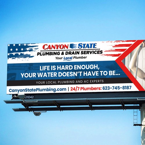 Designs | Fun Billboard Project For Plumbing Company! ~ Get Creative ...