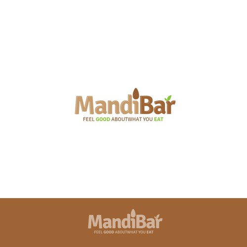 Create an invigorating nutrition food bar/paleo style logo for MandiBar ...