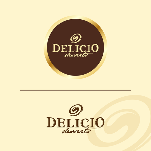 Creer un logo pour la marque de dessert Delicio, bientot disponible ...