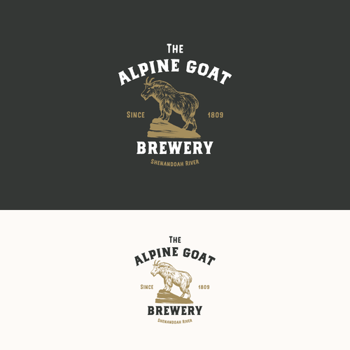 Designs | Rustic chic: alpine-themed farm brewery | Logo design contest