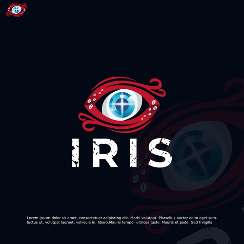 Designs | Make an eye popping logo out of an eye? Iris with some subtle ...