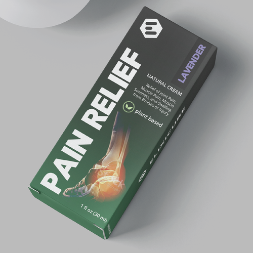 Designs | Pain Relief Cream Packaging | Product packaging contest