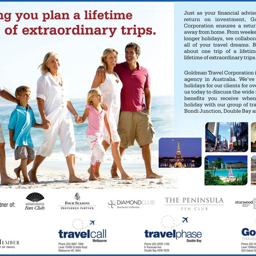 Travel Agency newspaper advertisement | Sonstige Werbematerialien ...