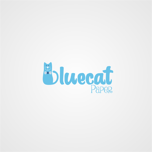 Simple, flat character design for Bluecat paper — creative, inspiring ...