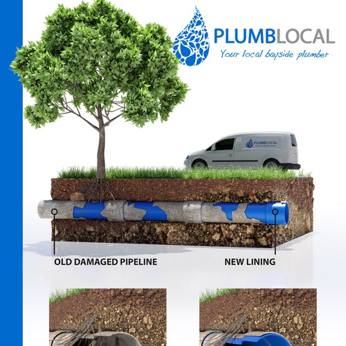 Designs | Flyer For Plumbing Pipe Relining | Illustration or graphics ...