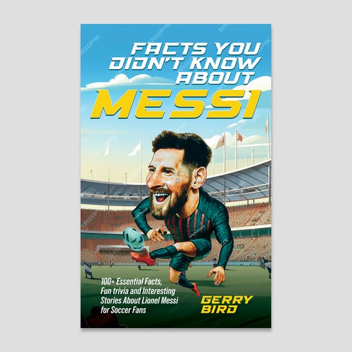Designs | Soccer Facts Book Cover for Kids 8-12 | Book cover contest