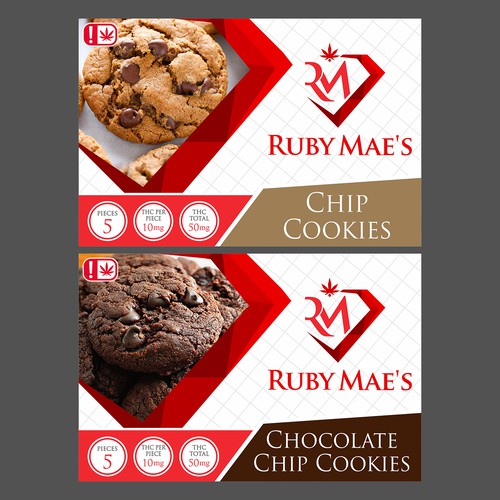 Design package label for Ruby Mae's, a Medical Marijuana edibles ...