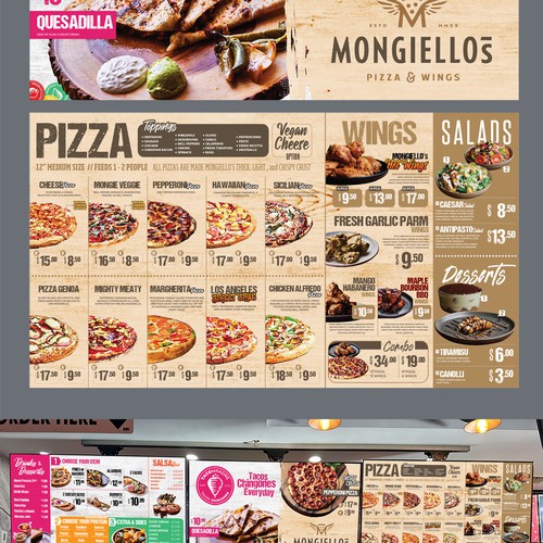 Designs | Digital Food Menu Contest! | Menu contest