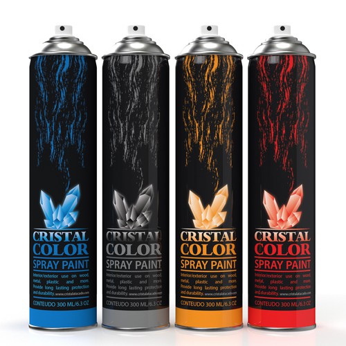 SPRAY PAINT - CAN DESIGN | Product packaging contest