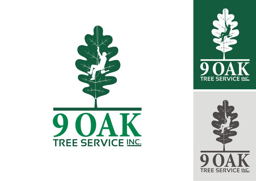 New logo wanted for 9 Oak Tree Service, Inc. | Logo design contest