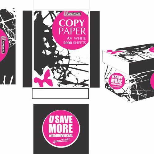 Copy Paper Box Design-product packaging for Universal Business ...