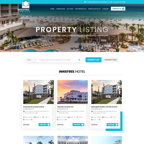 Designs | Design tech forward hotel management website for eco ...