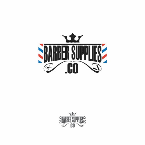 Logo and Visuals for Barber Supplies Co. | Logo design contest